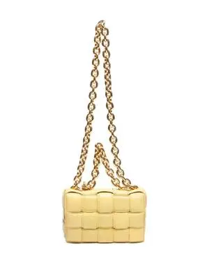 Bottega Veneta Cassette Shoulder Bag - Yellow