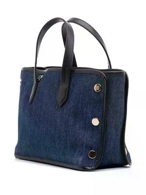 Givenchy 2020 Mini Denim Bond Shopper Tote Satchel