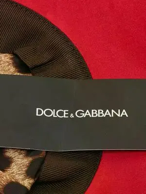 Dolce & Gabbana Satin Logo Cap