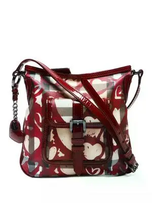 Burberry Heart Nova Check Shoulder Bag