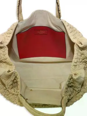 Valentino Garavani Vlogo Signature Crochet Tote Bag