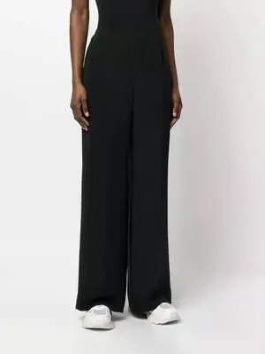 Giorgio Armani 1990s Wide-leg Silk Trousers