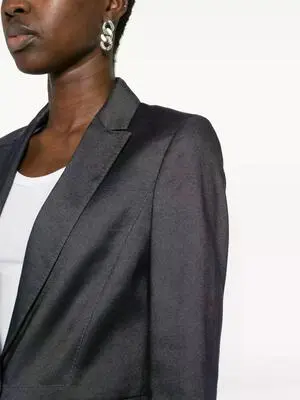 FERRAGAMO 2000s Single-breasted Peplum Blazer
