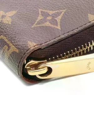 LOUIS VUITTON 2021 Zippy Wallet - Brown