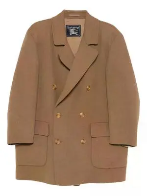 Burberry Double Breasted Blazers For Women
