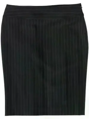 Gucci 2000s Pinstripe Mini Skirt