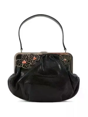 CARTIER 2000s Floral-appliqué Handbag