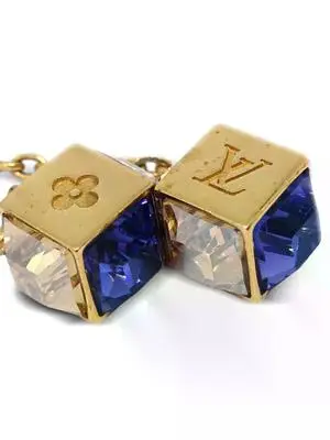 LOUIS VUITTON 2013 Gamble Dangle Earrings