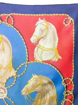 Hermès 1974 Brides Legers Scarf