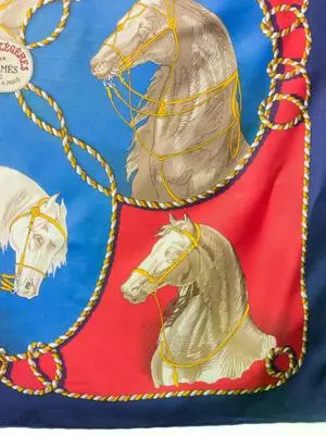 Hermès 1974 Brides Legers Scarf