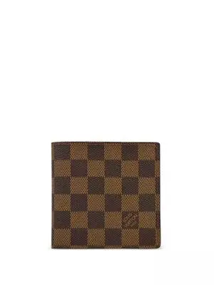 LOUIS VUITTON 2004 Portefeuille Marco Wallet - Brown