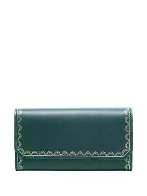 CARTIER 2021 Garland-trim Wallet - Green