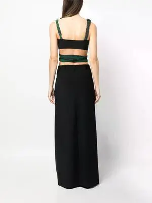 Dolce & Gabbana 1990s Gemstone-embellished Crop Top