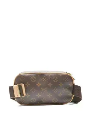 LOUIS VUITTON 2004 Monogram Pochette Gange Crossbody Bag