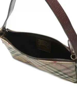 Burberry 1990-2000s Check Shoulder Bag