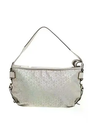 Dkny Silver Tone Shoulder Bags