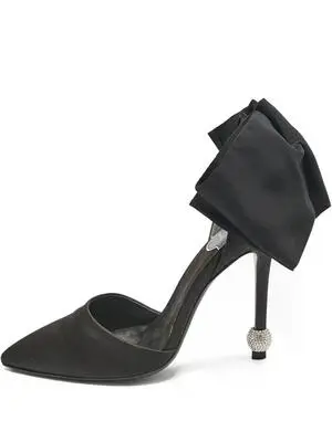 ROGER VIVIER 110mm Bow-detailed Stiletto Pumps - Black