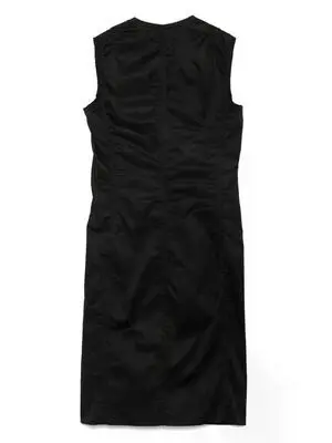 Saint Laurent 2000s Cotton Midi Dress