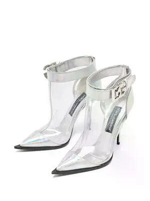 Dolce & Gabbana 110mm Pointed-toe Clear Ankle Boots