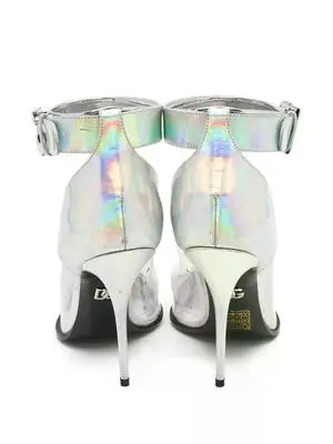 Dolce & Gabbana 110mm Pointed-toe Clear Ankle Boots