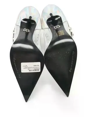 Dolce & Gabbana 110mm Pointed-toe Clear Ankle Boots