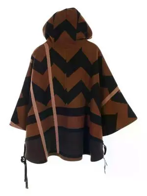 LOUIS VUITTON Wool Poncho