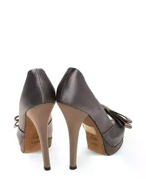 Fendi 145mm Bow-embellished Platform Pumps