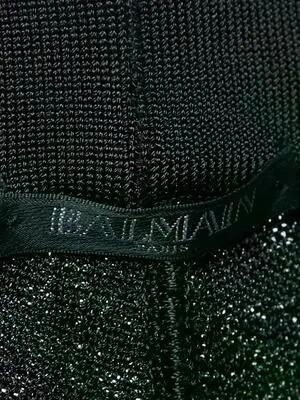 Balmain Jacquard High-rise Trousers