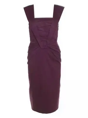 Escada Stretch-cotton Midi Dress