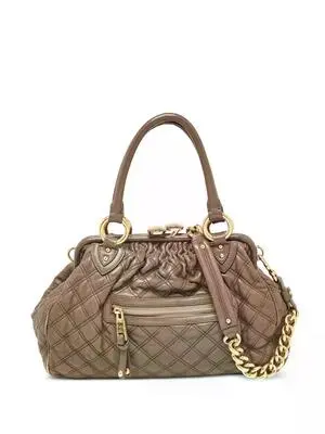 Marc Jacobs Quilted Leather Tote Bag - Brown