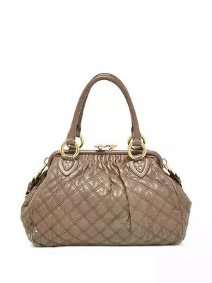 Marc Jacobs Quilted Leather Tote Bag - Brown