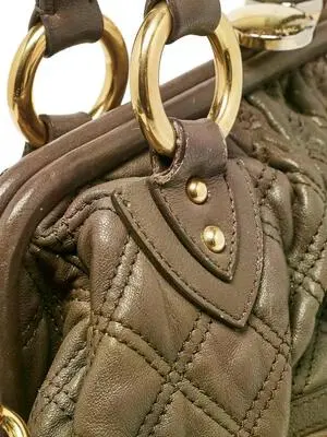 Marc Jacobs Quilted Leather Tote Bag - Brown