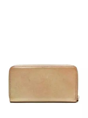 BVLGARI Embossed Leather Wallet
