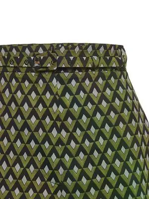 Prada Geometric-pattern Shorts
