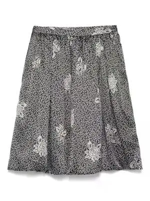 Giorgio Armani 1990s Floral Mini Skirt