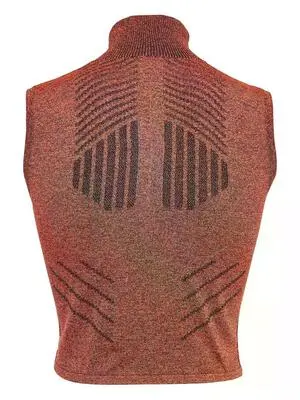 Prada Geometric-pattern Knitted Top