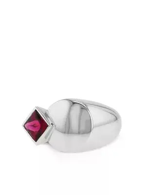 FRED 18kt White Gold Modern Tourmaline Ring