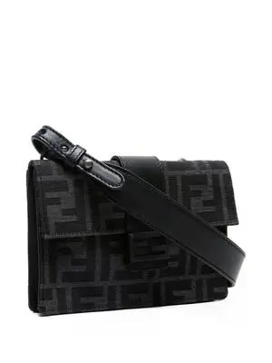 Fendi Zucca Canvas Convertible Belt Bag