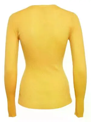 Michael Kors Ribbed Cashmere Top