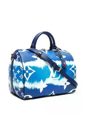 LOUIS VUITTON Speedy 30 Tote Bag - Blue