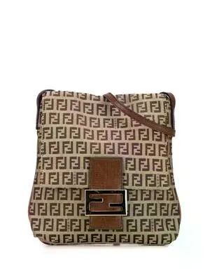 Fendi Gold Tone Cross Body Bags