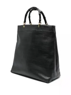JIL SANDER Crocodile-embossed Tote Bag