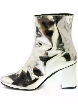 Balenciaga Metallic Boots For Women