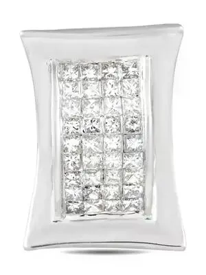 LB EXCLUSIVE 14k White Gold Diamond Pendant