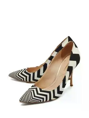 NICHOLAS KIRKWOOD 110mm Zigzag-patterned Pumps