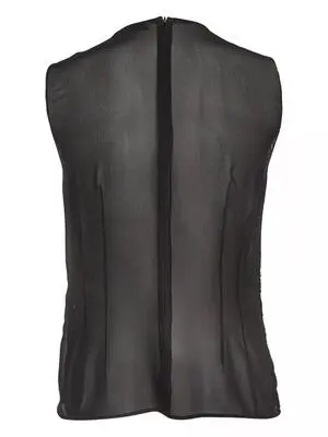 Emilio Pucci Sequin-embellished Sleeveless Top