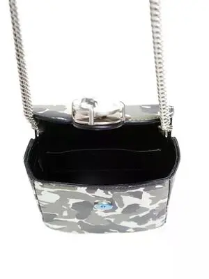 Miu Miu 2010-2020s Camouflage-pattern Crystal-embellished Phone Case