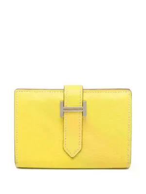 Hermès 2019 Bearn Wallet - Yellow