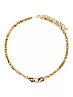 Dior 1990s Cuban-chain Necklace - Gold