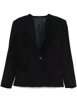 Versace Straight Hem Blazers For Women